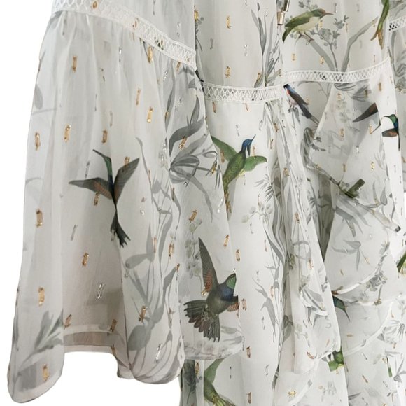 Ted Baker | Dresses | Nwt Ted Baker Andray Fortune Layered Ruffle Mint ...